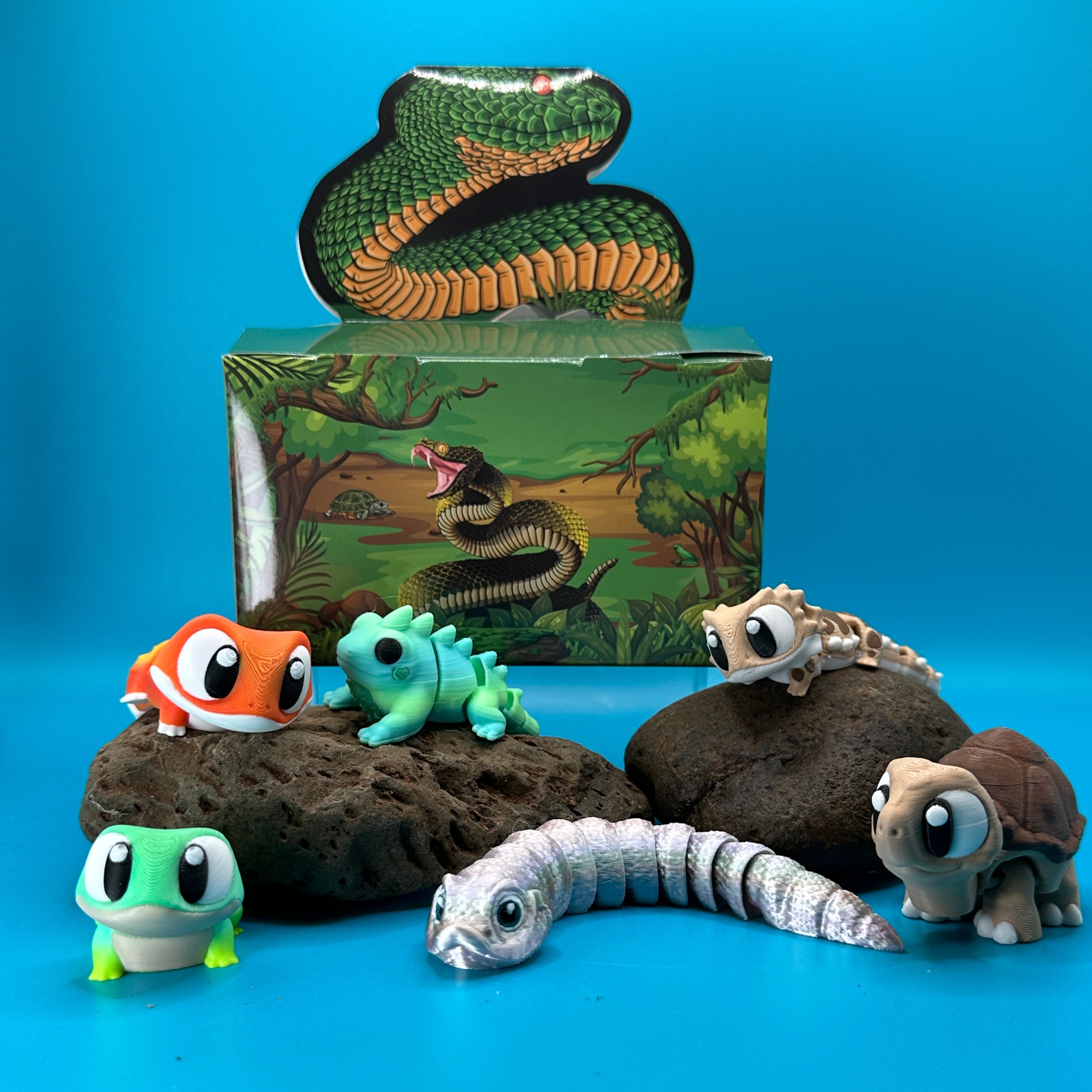 Baby Reptile Pack w/ Box – Biggest Little Print Shop LLC
